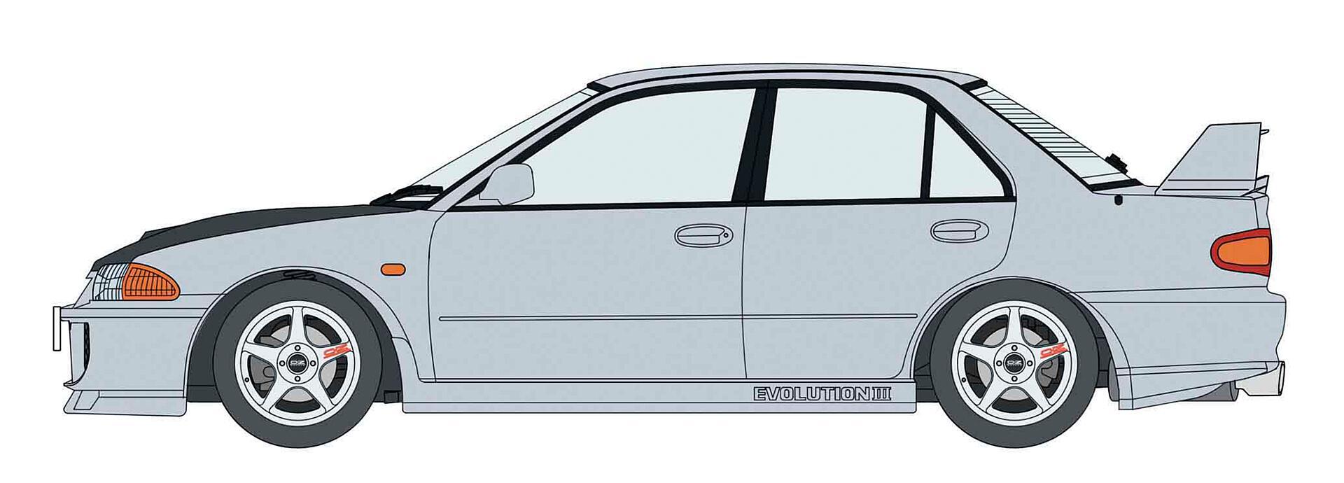 1/24 Mitsubishi Lancer Gsr Evolution III | Vehicles | HASEGAWA | Brands ...