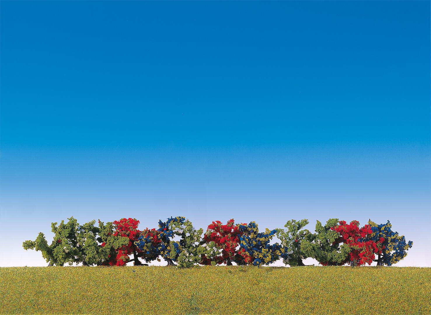 12 Bushes, assortment of various colours | Trees & bushes | Model ...
